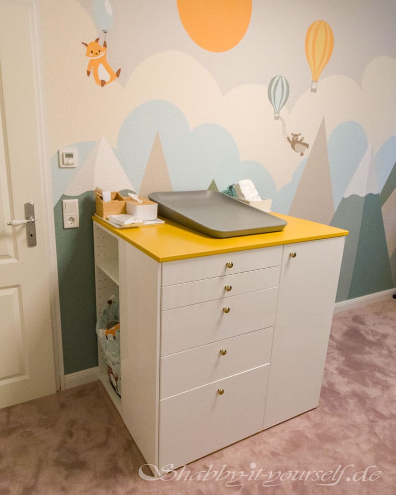 DIY Wickelkommode aus METOD IKEA Küchenmöbeln selbst bauen